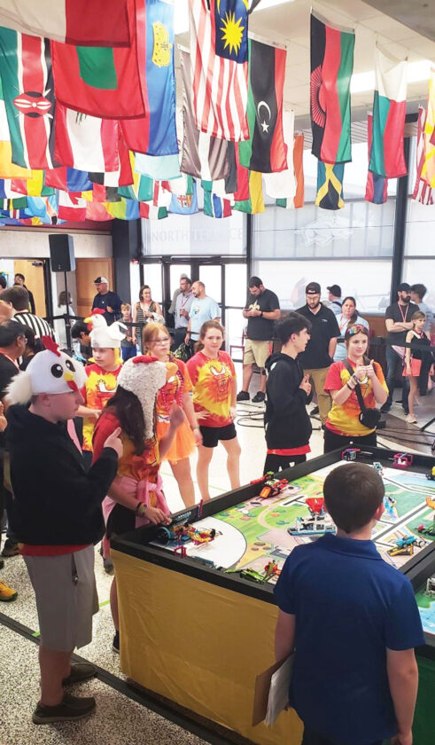 Sound Mechanics: Tender Defenders win portion of robotics invitational ...